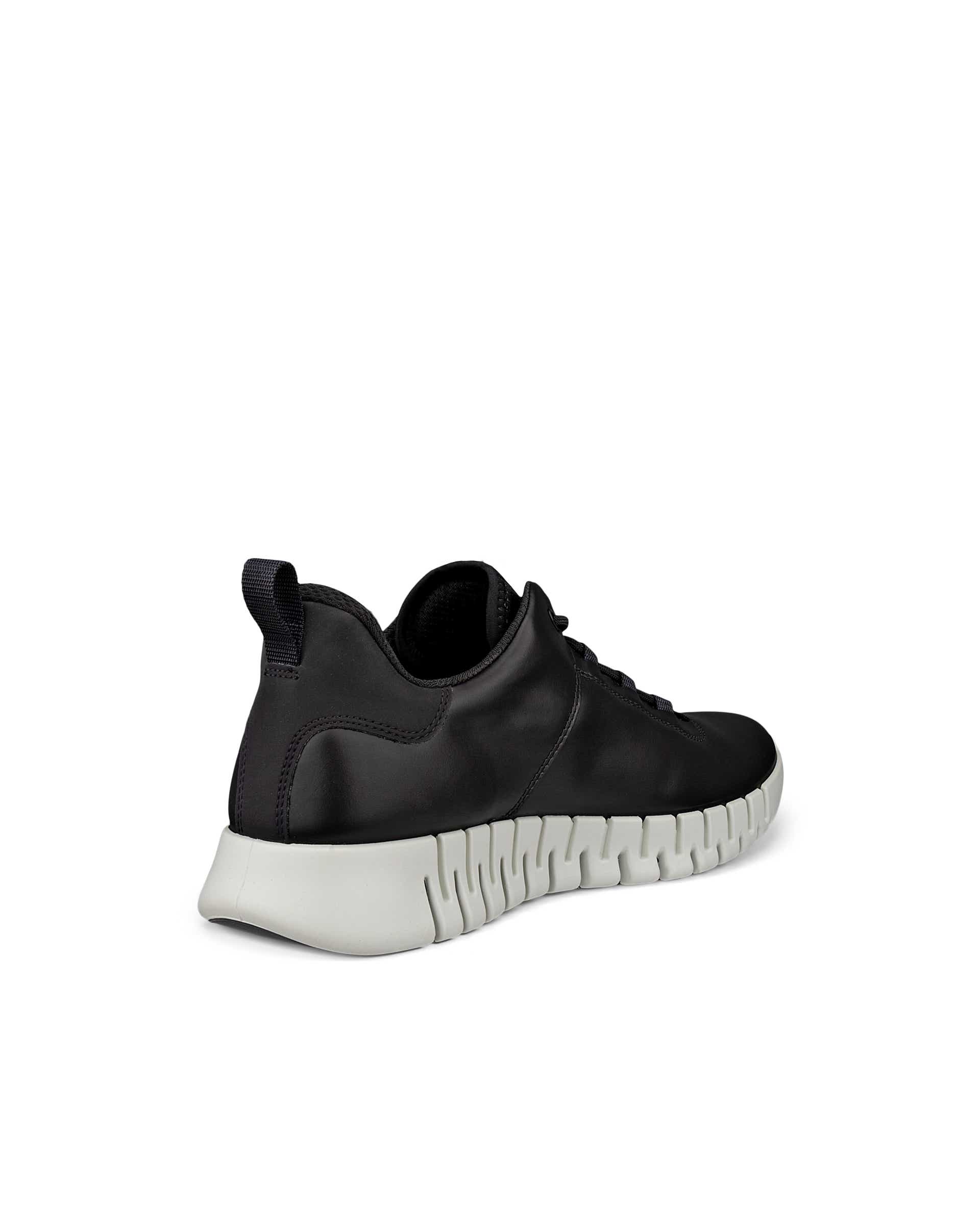 Men's ECCO® Gruuv Leather Sneaker | Black