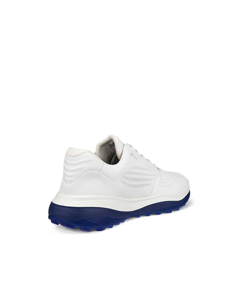 Men's ECCO® Golf LT1 Leather Waterproof Shoe | White