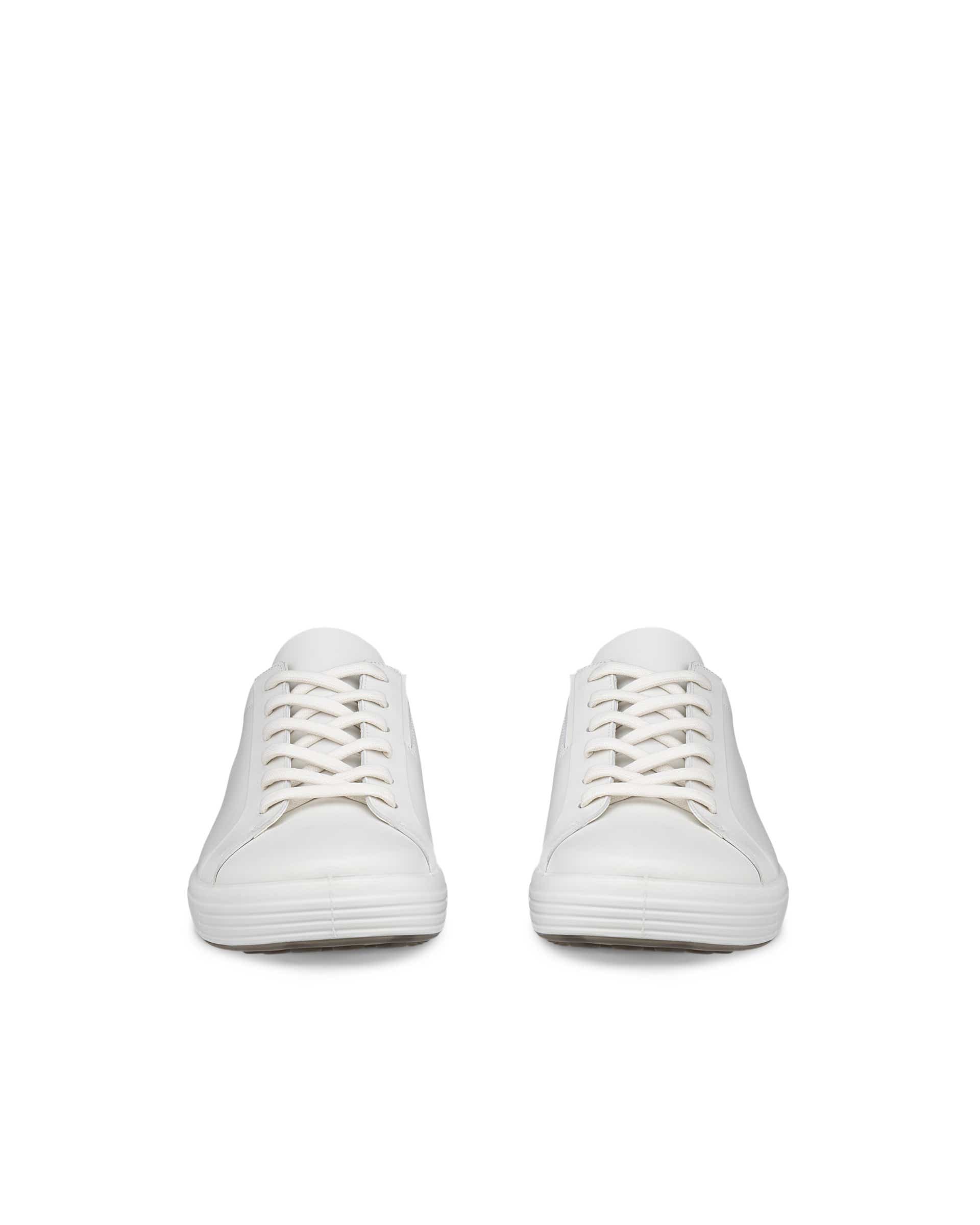 Men's ECCO® Soft 7 Leather Slip-In Sneaker | White
