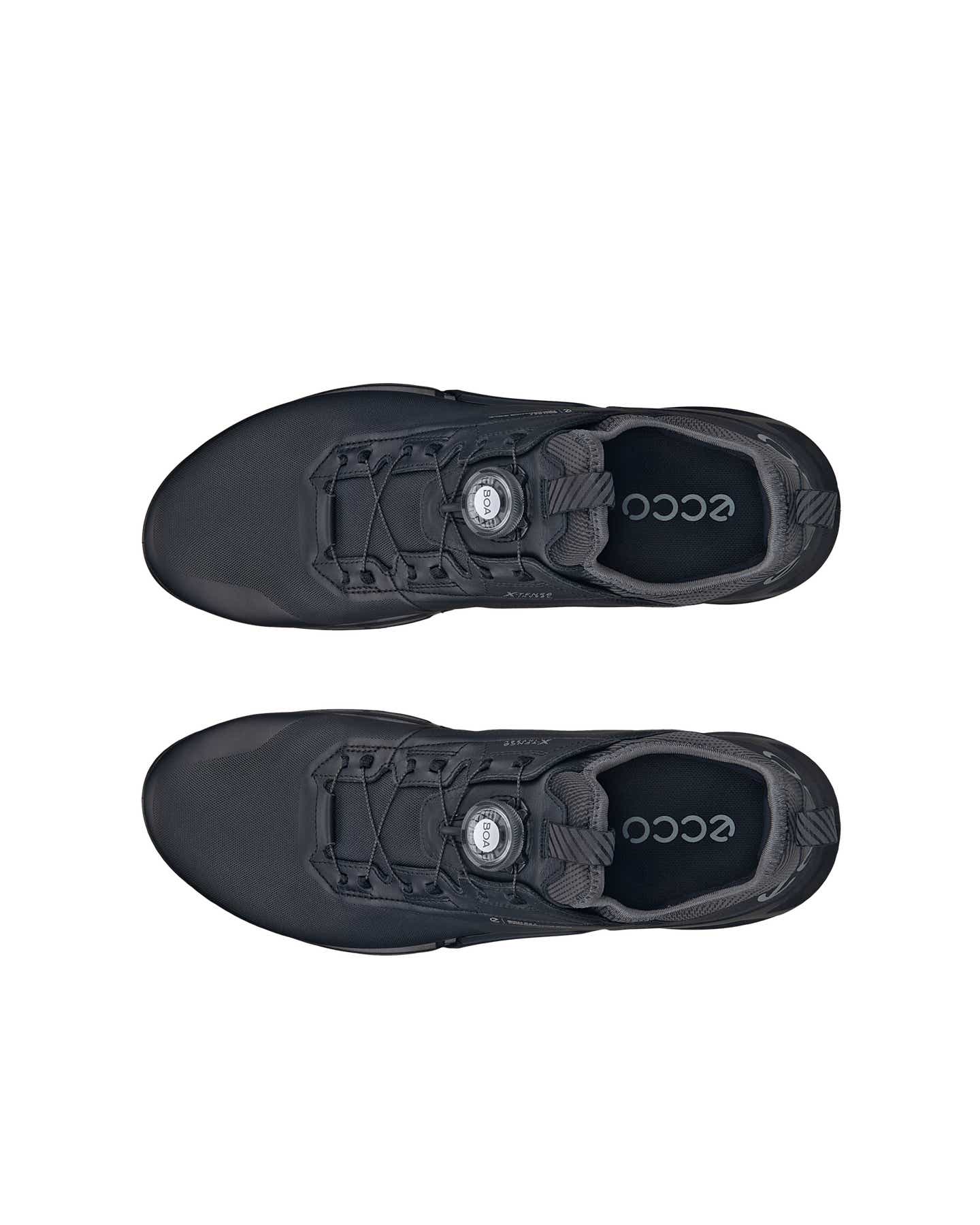 Men's ECCO® Golf BIOM C4 BOA Leather Gore-Tex Shoe | Black