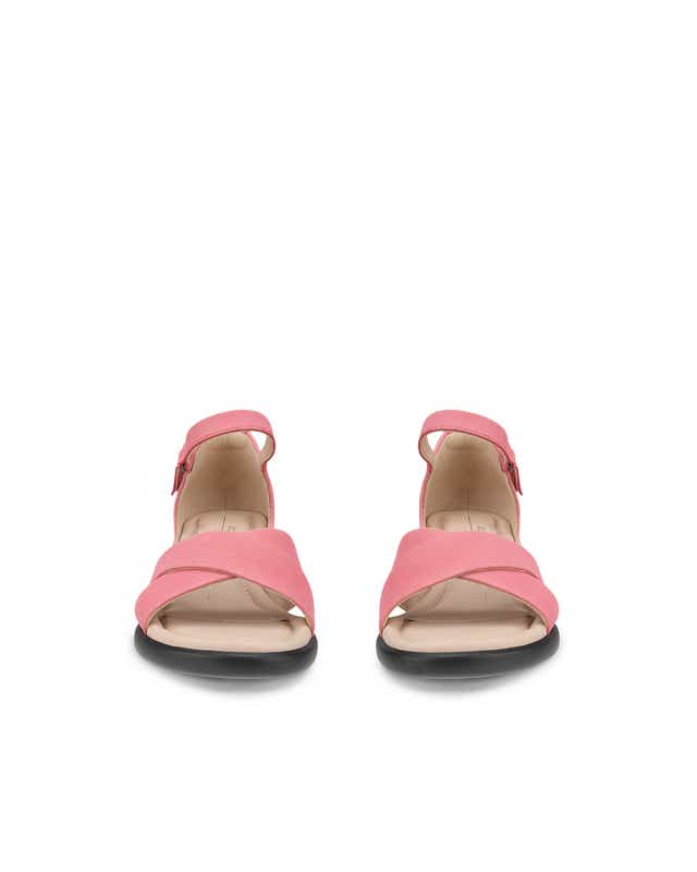 Women's ECCO® Sculpted LX 35 Nubuck Heeled Sandal | Pink