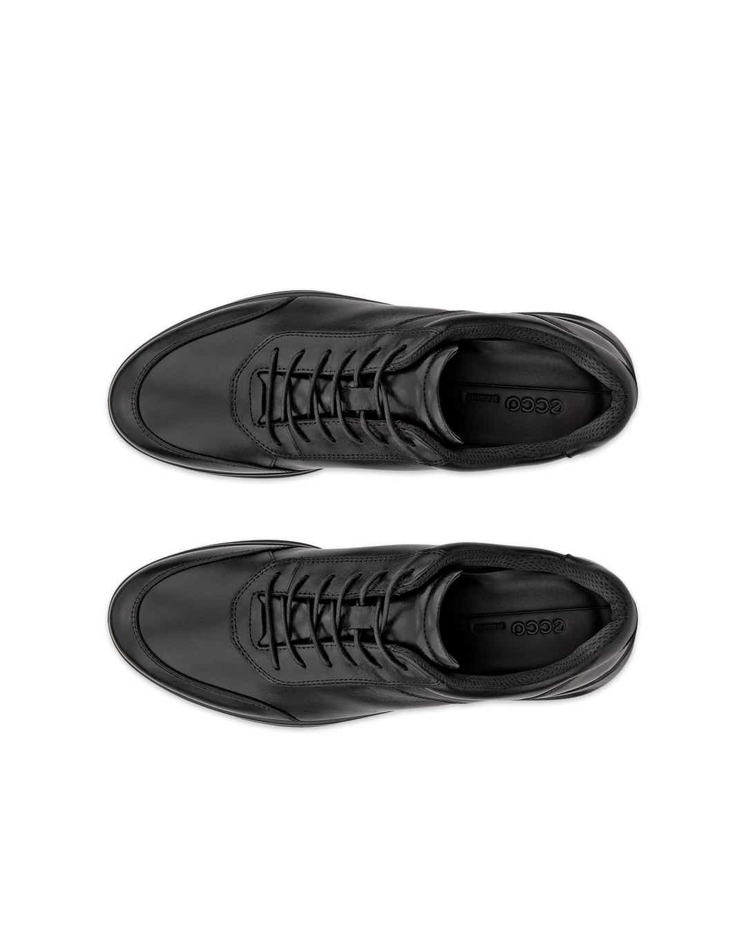 Men's ECCO® Aquet Leather Shoe | Black