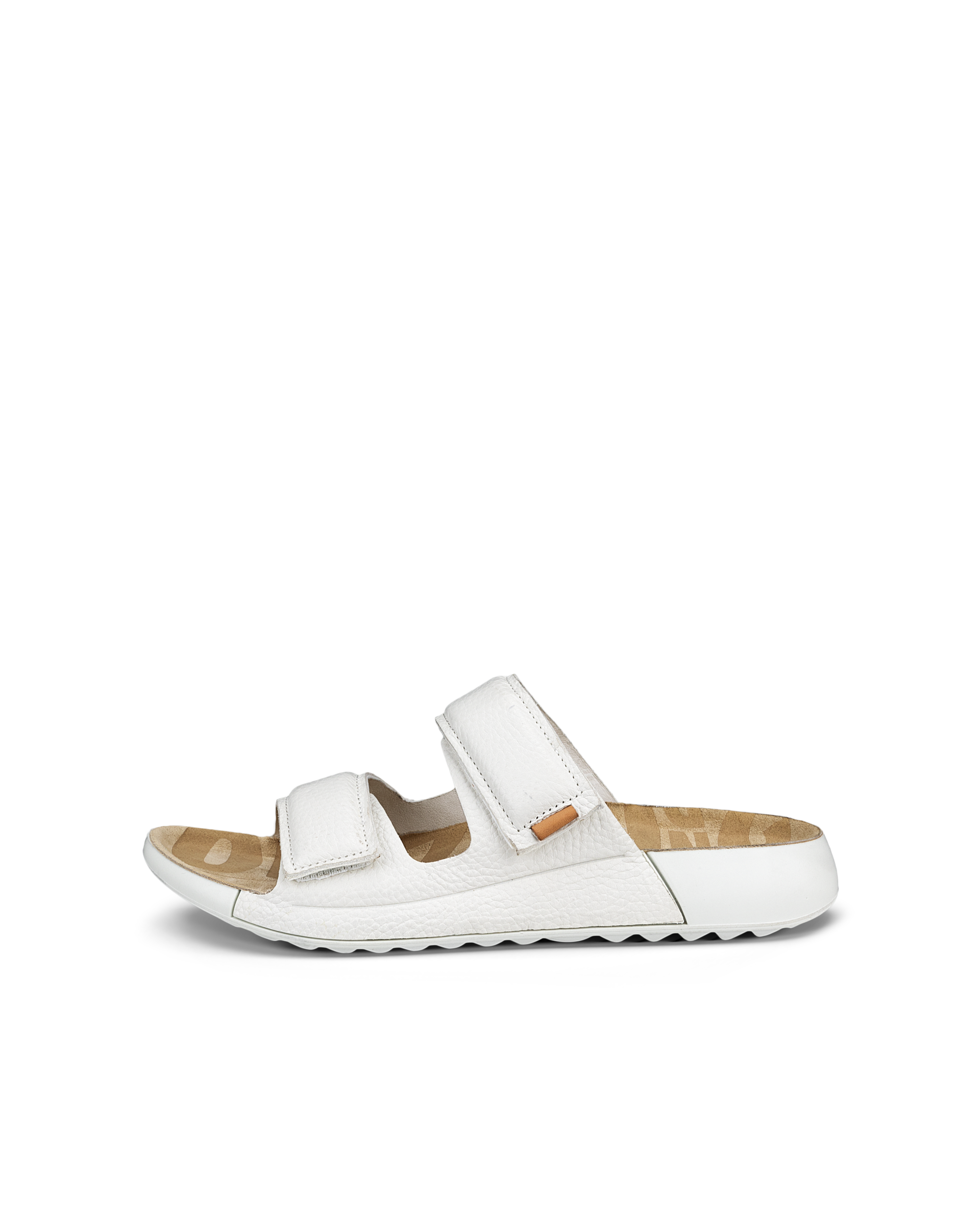 Women's ECCO® Cozmo 60 Leather Two Strap Sandal | White