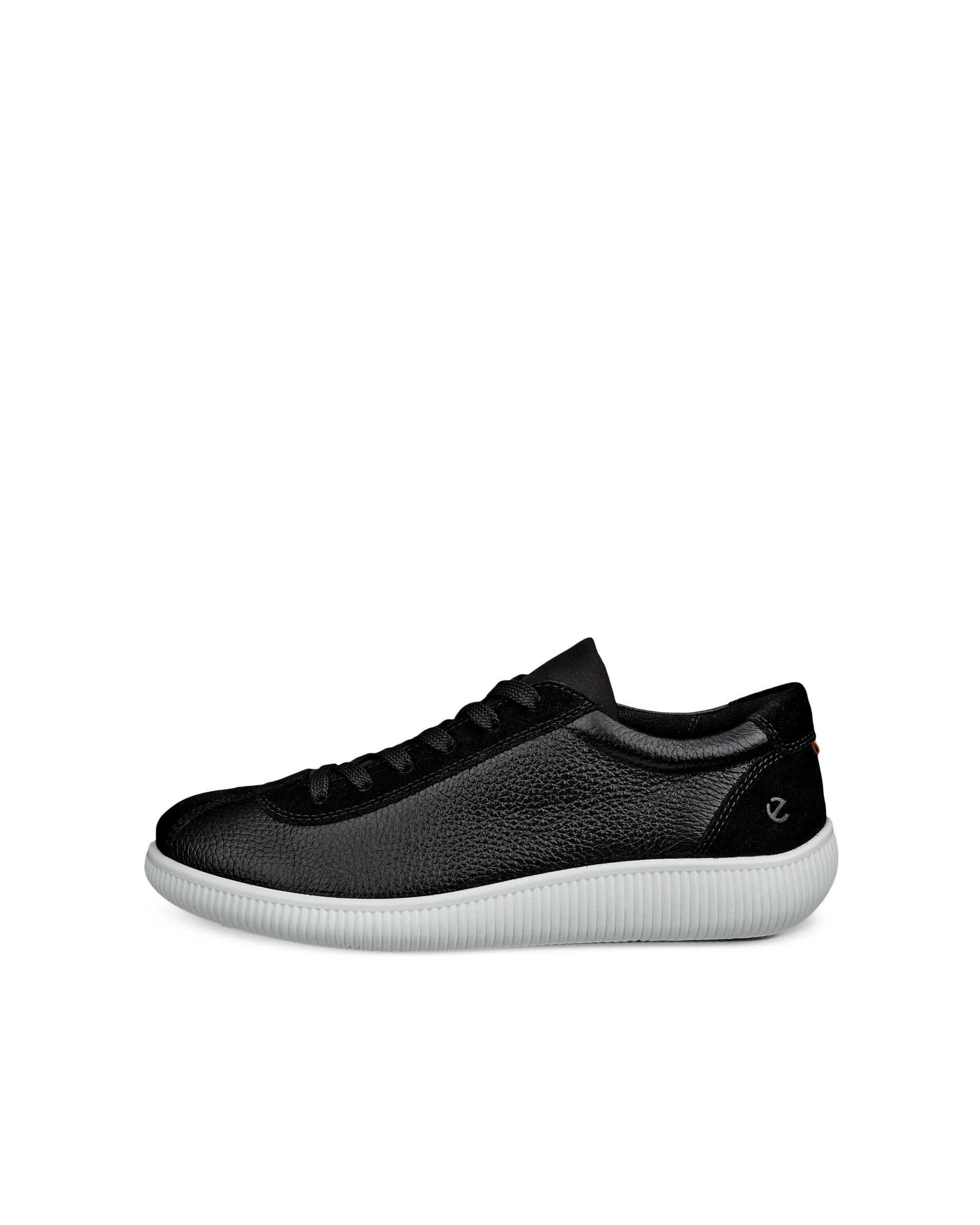 Women's ECCO® Soft Zero Leather Sneaker | Black