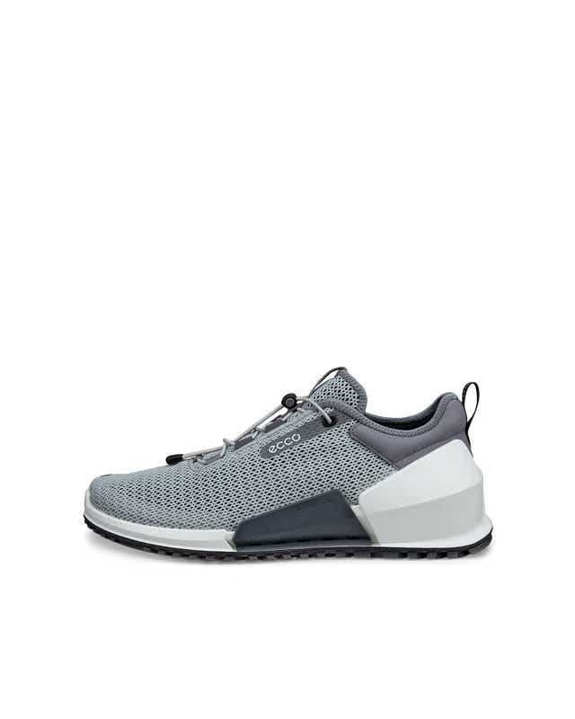 Men's ECCO® Biom 2.0 Low Breathru Textile Sneaker | Gray