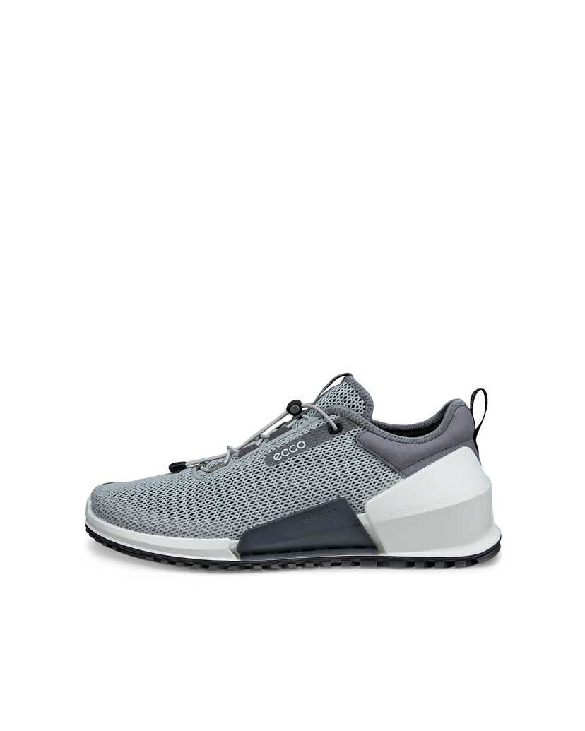 Men's ECCO® Biom 2.0 Low Breathru Textile Sneaker | Grey