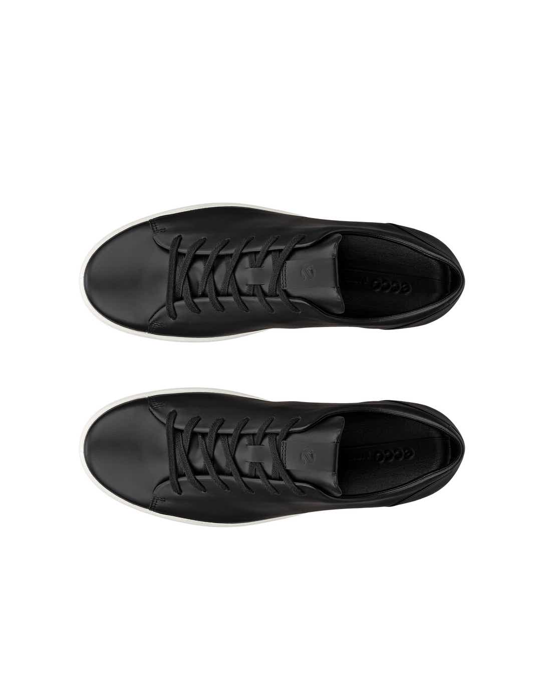 Men's ECCO® Soft 7 Leather Lace-Up Shoe | Black