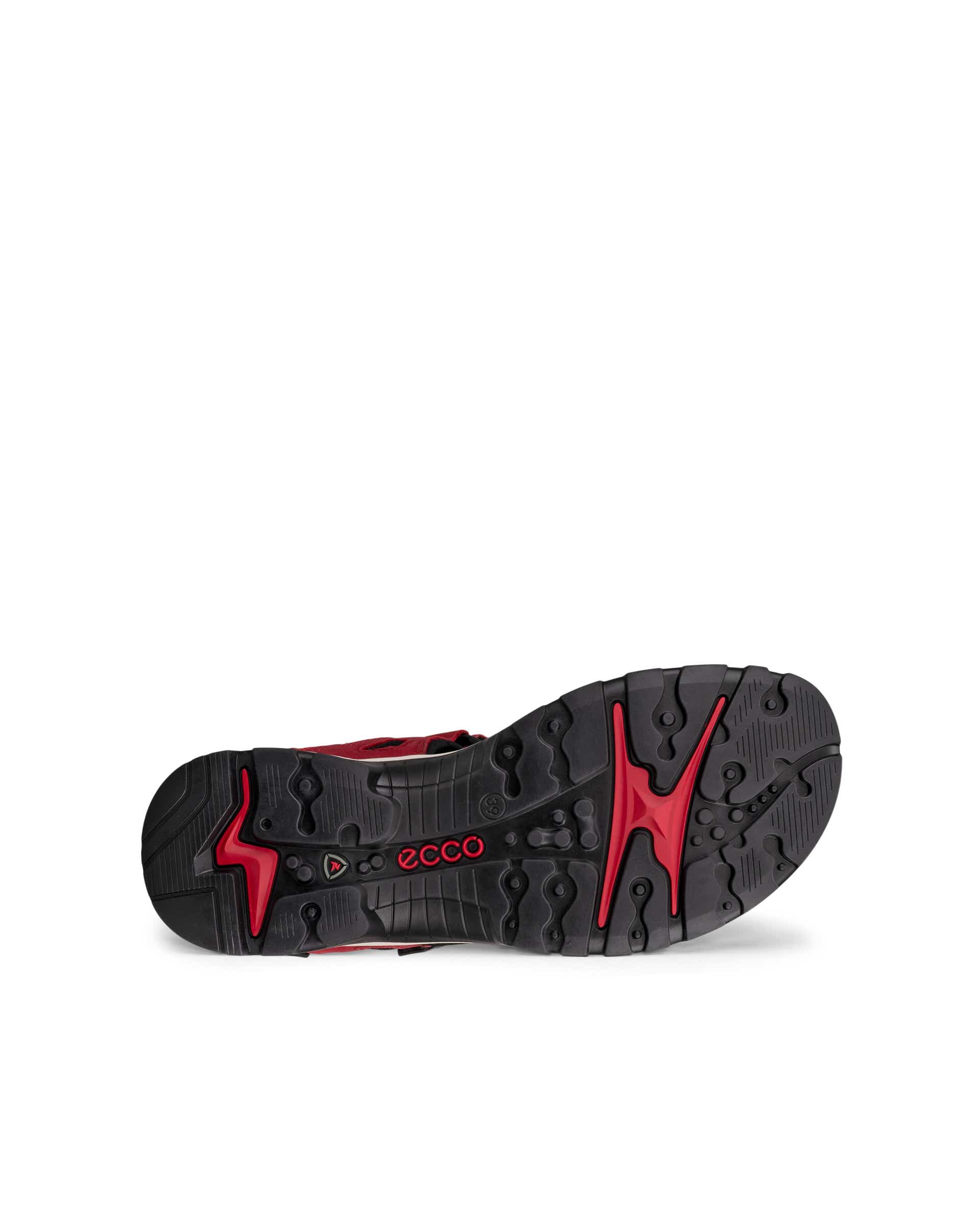 Women's ECCO® Offroad Nubuck Outdoor Sandal | Red