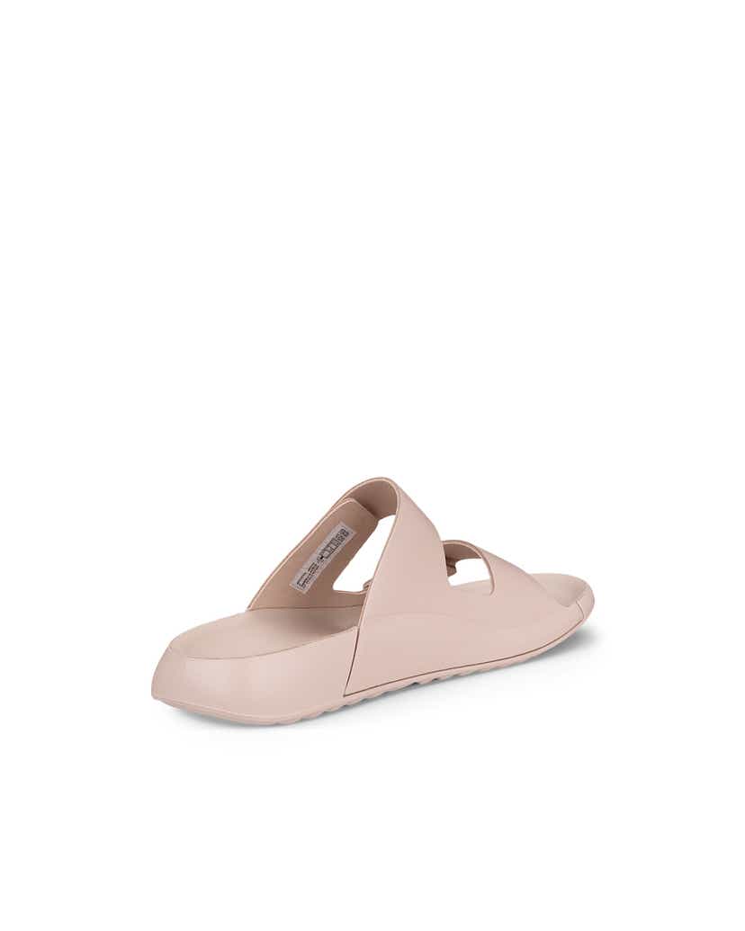 ECCO Cozmo Sandal Deco ウィメンズ レザー2ストラップサンダル | 赤