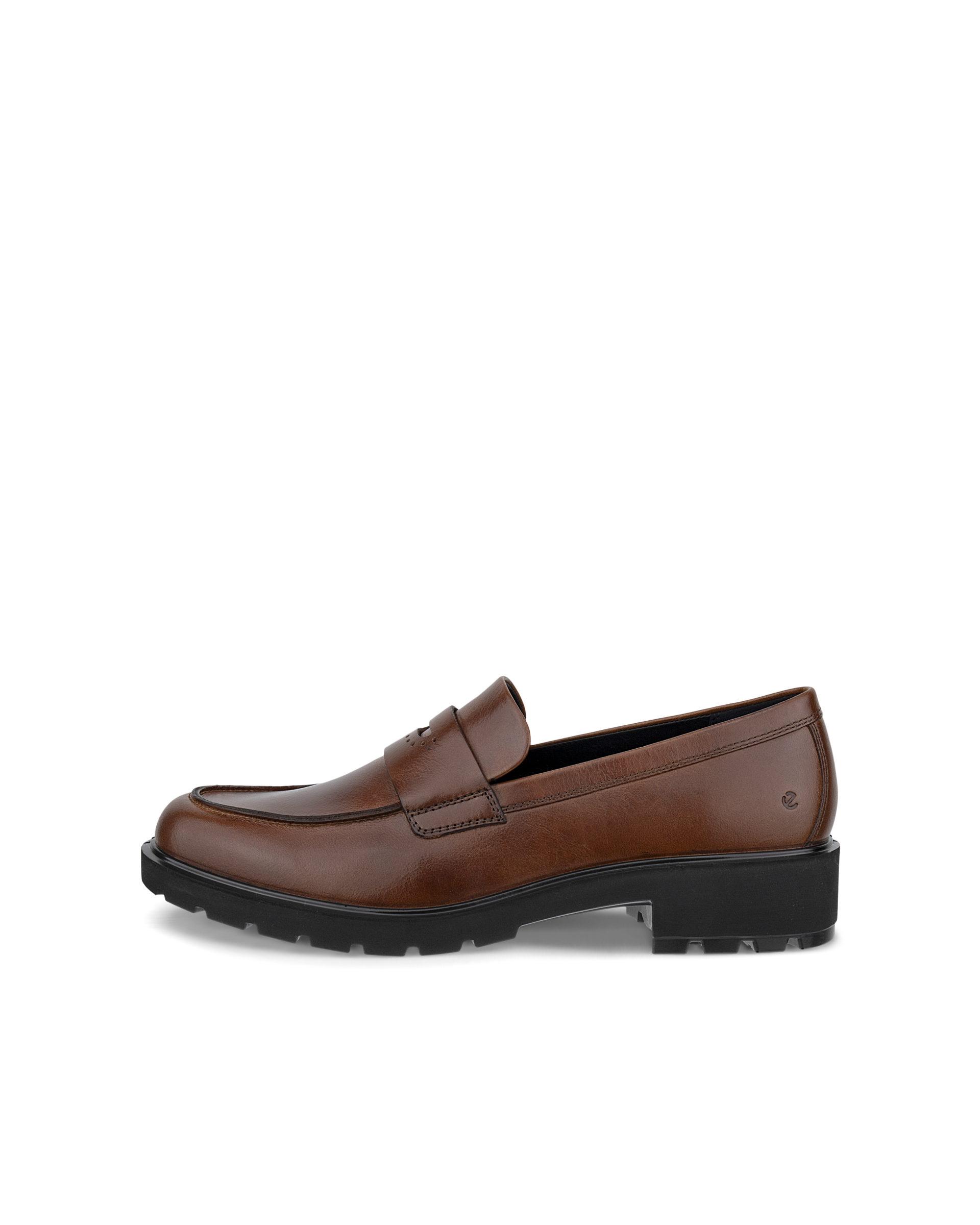 Damskie skórzane loafery ECCO® METROPOLE VIENNA | Brązowy