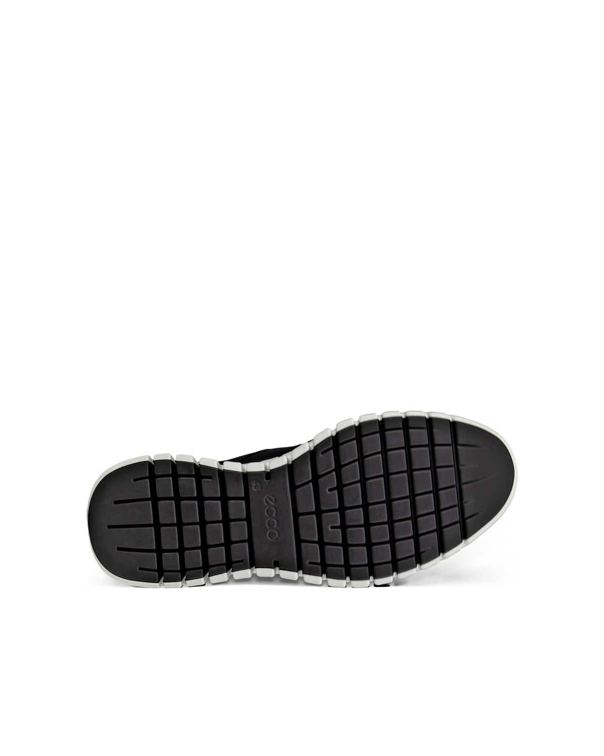 Men's ECCO® Gruuv Leather Sneaker | Black