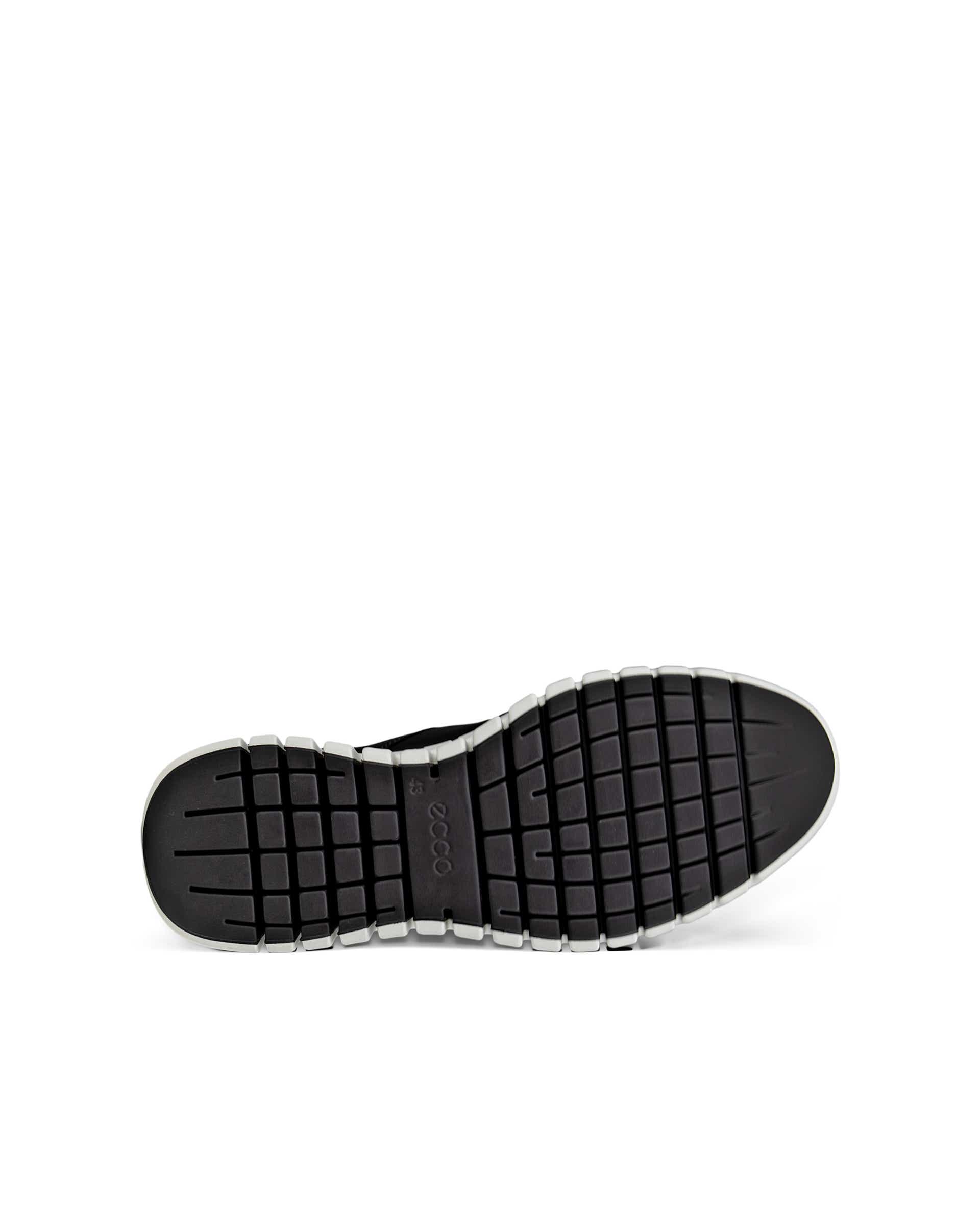 Men's ECCO® Gruuv Leather Sneaker | Black