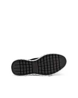 Men's ECCO® Gruuv Leather Sneaker | Black