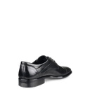 Men's ECCO® Citytray Leather Derby Shoe | Black