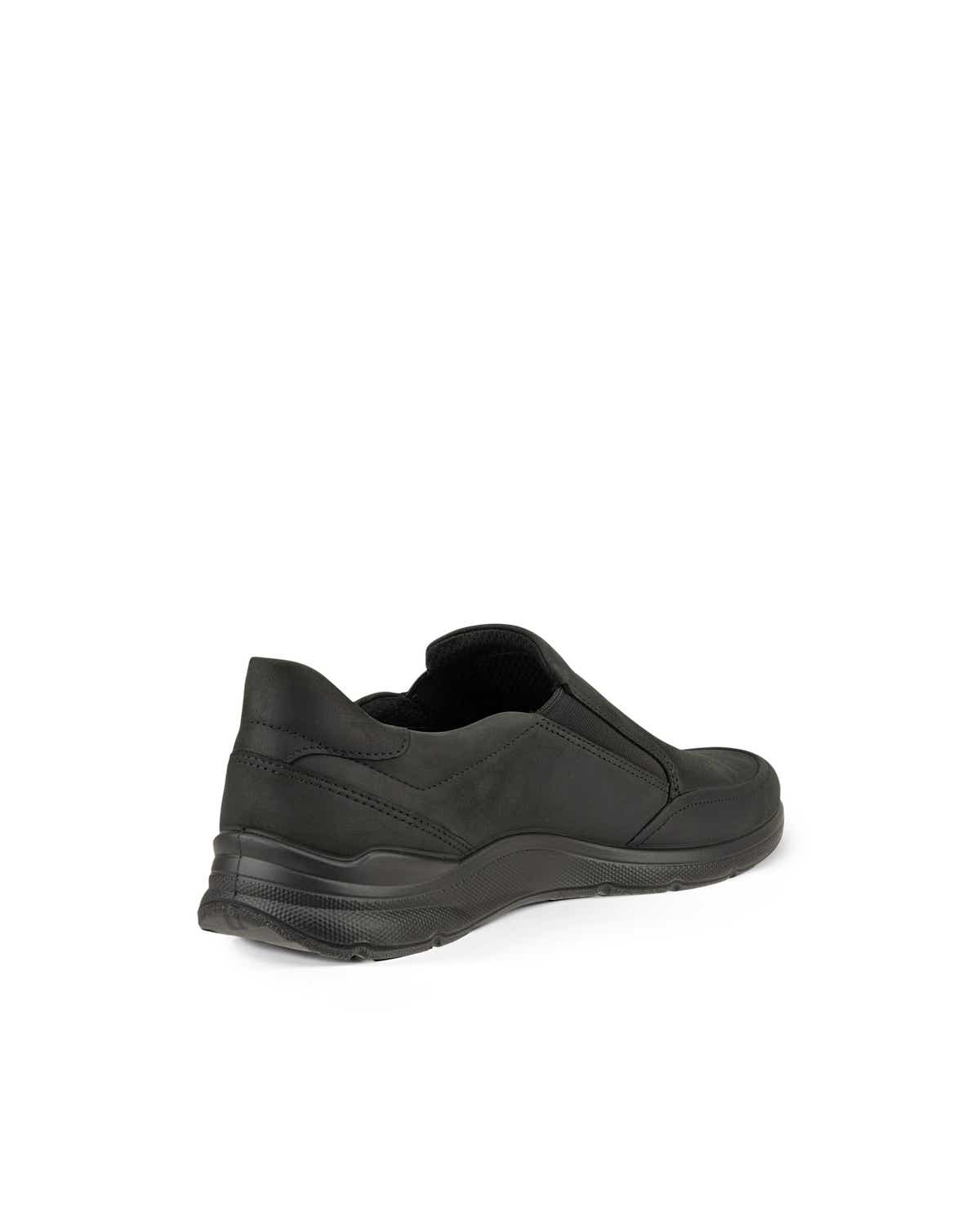 Men's ECCO® Irving Nubuck Slip-On | Black