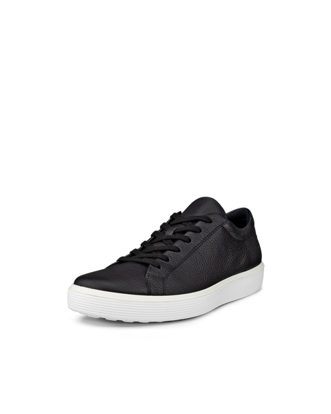 Men's ECCO® Soft 60 Leather Sneaker | Black