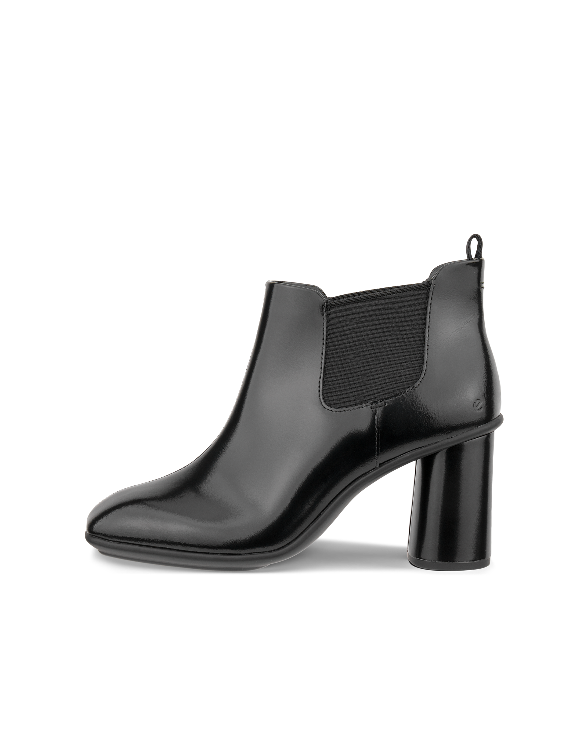 Women's ECCO® Sculpted Alba 65 Leather Chelsea Heel Boot | Black